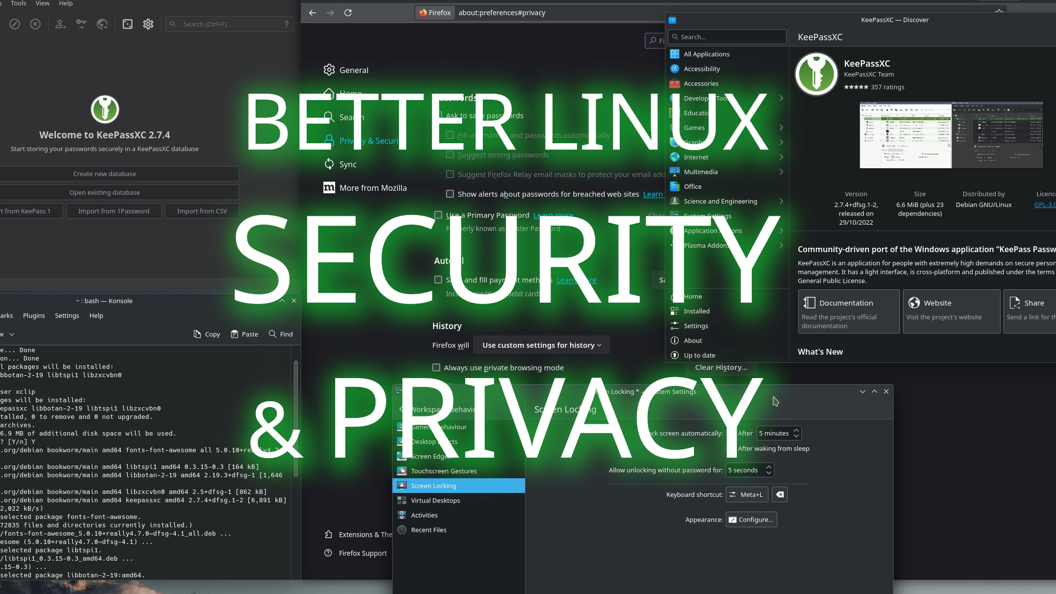 Improving Privacy On Linux Machines Mark P Zaretti