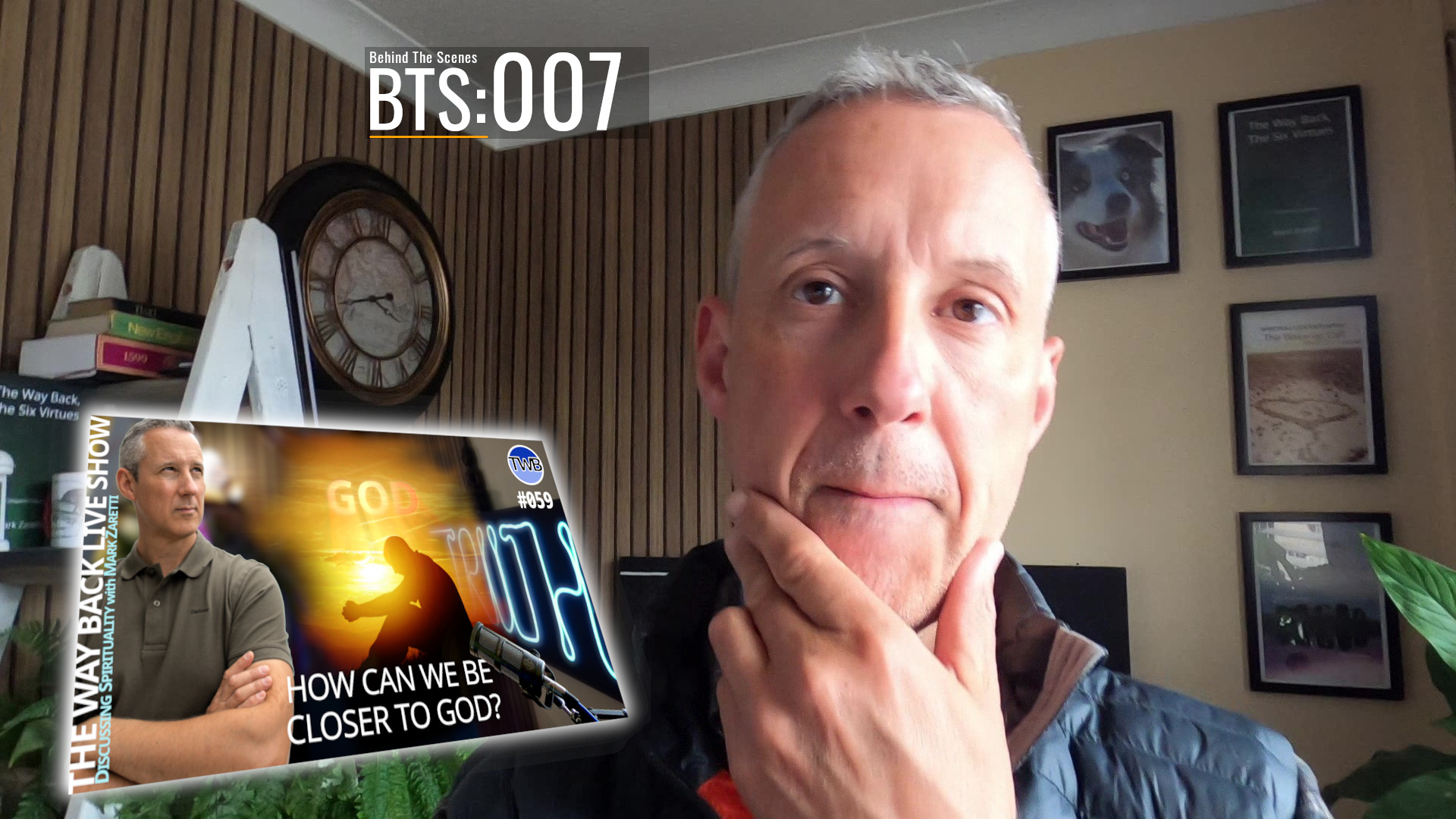 BTS: Getting back to my Spiritual Roots! - Mark P Zaretti